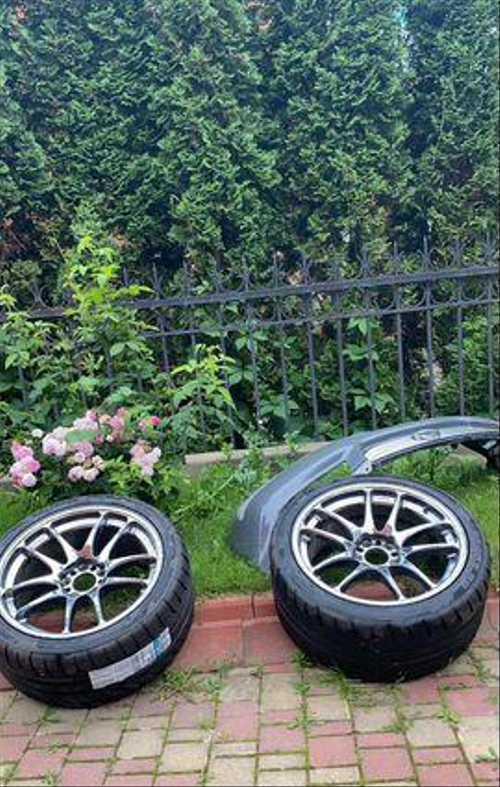 Work Emotion CR-KAI 18x9,5 2шт на резине Westlake