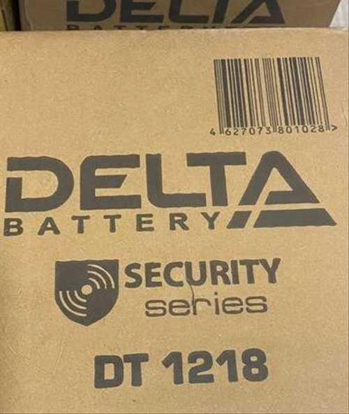 Аккумуляторная батарея Delta DT 1218