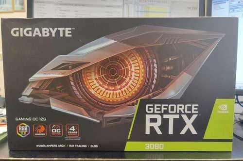 Видеокарт Gigabyte Geforce rtx3080 12гб