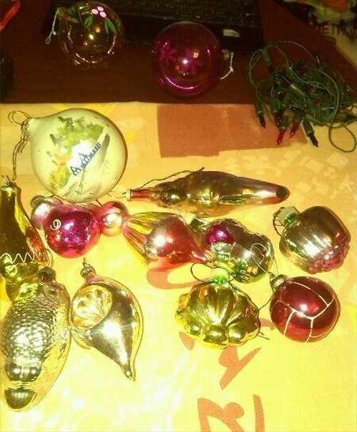 Елочные игрушки СССР