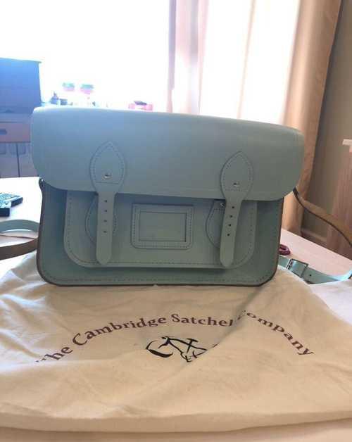 Сумка Cambridge satchel company цвета Тиффани