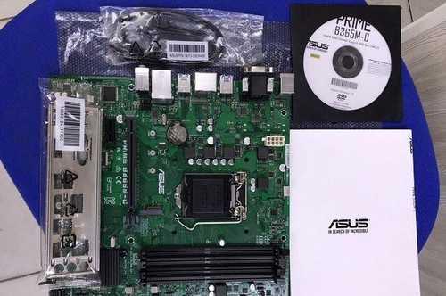 Матплата asus prime B365M-C lga1151v2