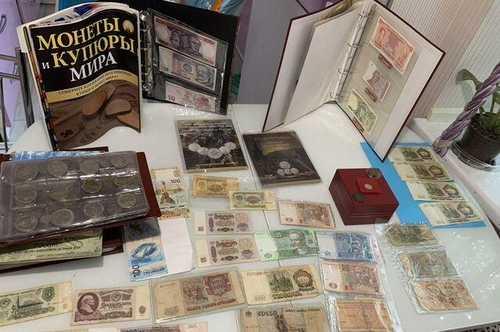 Банкноты СССР и других стран