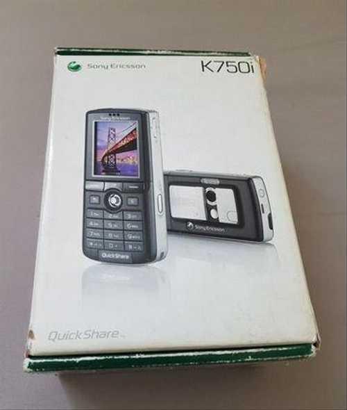 Коробка от телефона Sony Ericsson k750i