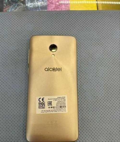 Телефон Alcatel OT-5034D 3L Metallic Gold