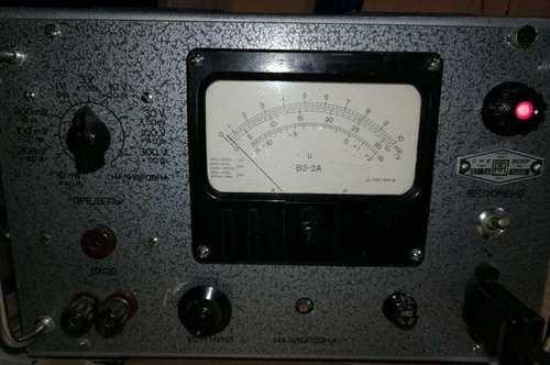 Ламповый вольтметр вз-2 А