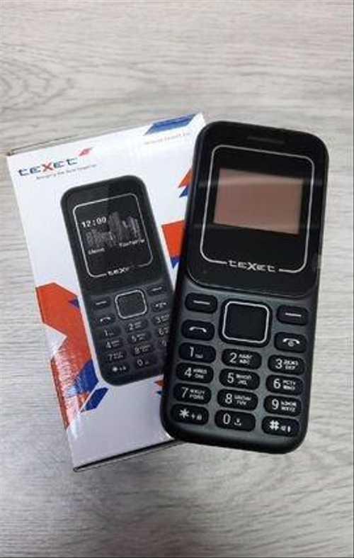 Новый Мобильный телефон teXet тм-120(О14)