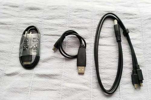 Кабели USB 3.0, USB 2.0, ieee 1394 / FireWire 800