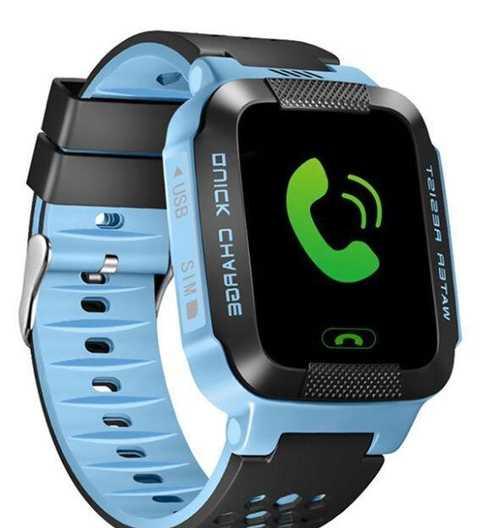 Smart Baby Watch Q528 Black-Blue (без GPS)