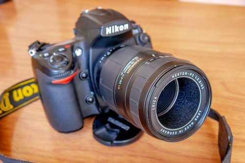 Автофокусный Leica Hektor 85 f2.8 на Nikon