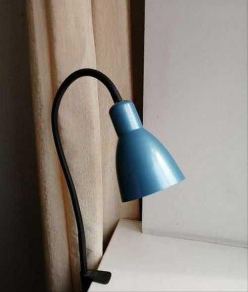 Лампа настольная на струбцине