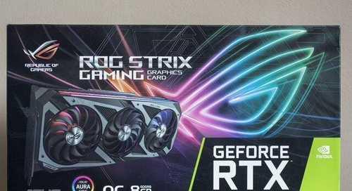 Видеокарта asus ROG Strix GeForce RTX 3070 V2 OC