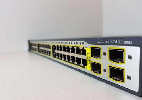 Коммутатор (Свитч) Cisco Catalyst WS-C3750G-48TS-E