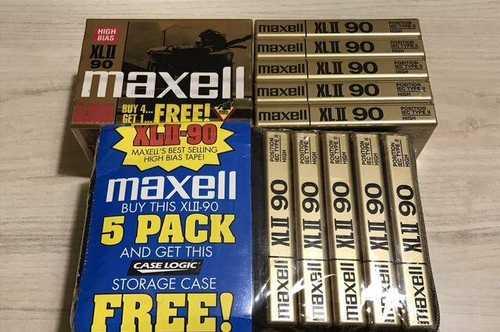 Аудиокассеты Maxell xlii 90 15 штук