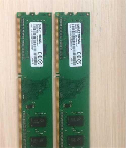 Оперативная память Sharetronic 2 GB DDR3 1600Mhz