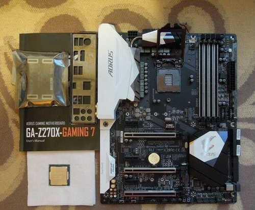 Intel Core i7-7700K \ Gigabyte GA-Z270X Gaming 7