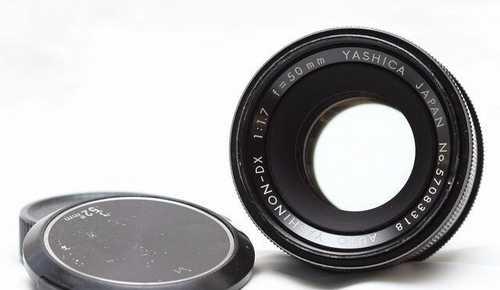 Yashica Auto Yashinon-DX 50 mm f/1.7 50/1.7 M42