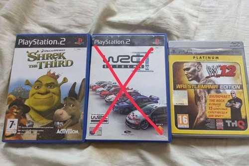 Диски на sony playstation 2/3