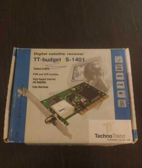 Dvb тюнер tt-budget s-1401