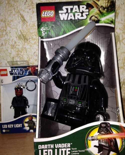 Настольный светильник Лего Lego Star Wars Darth Va