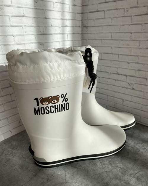 Резиновые сапоги moschino