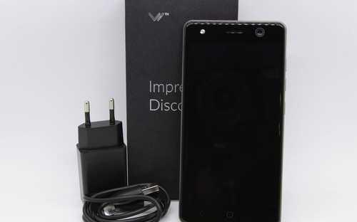 Телефон Vertex Impress Disco 4G Graphite