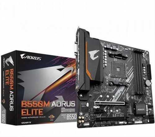 Материнская плата Gigabyte B550M aorus elite