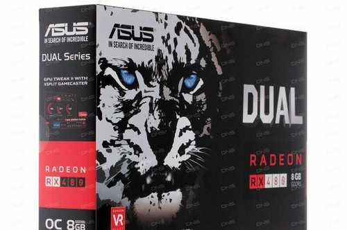 Видеокарта asus AMD Radeon RX 480 8Gb