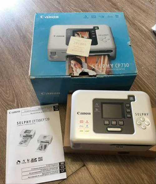 Компактный фотопринтер Canon Selphy CP730