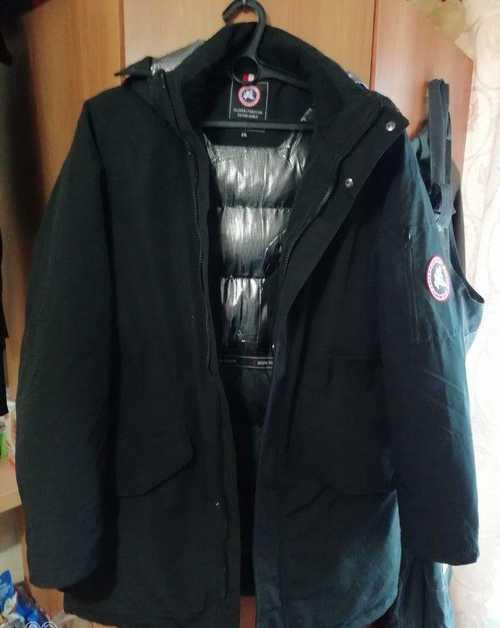 Парка Куртка зимняя Canada Goose с мехом