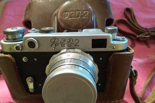 Плёночный фотоаппарат фэд 2
