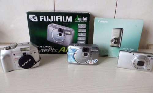 Фотоаппараты Canon, Olympus, Fujifilm