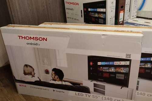 Телевизор 55 дюймов Thomson 4К SmartTV