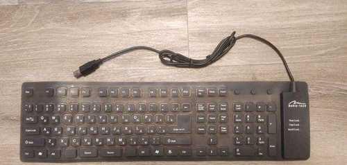 Гибкая клавиатура media-tech rubbord MT1228