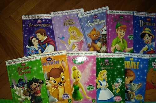 Книги Disney с DVD