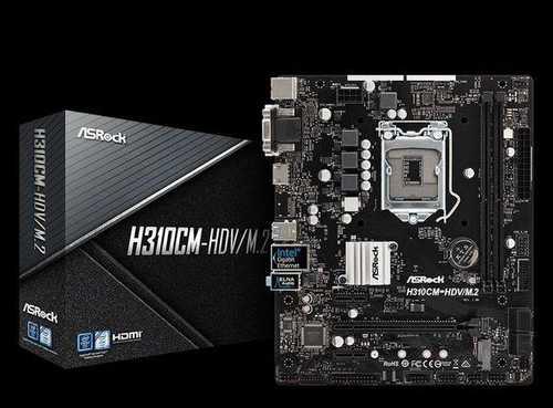 ASRock H310CM-HDV/M.2 Материнская плата 1151v2