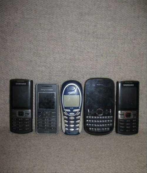 Мобильные телефоны Samsung Nokia Siemens
