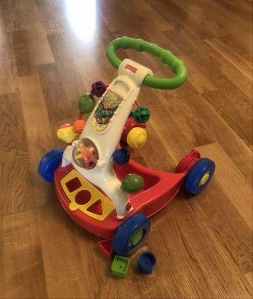 Ходунки -толкатель-каталка Fisher-price