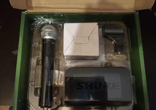 Радио микрофон shure BLX PG58