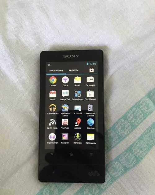 Плеер sony nwz f-806