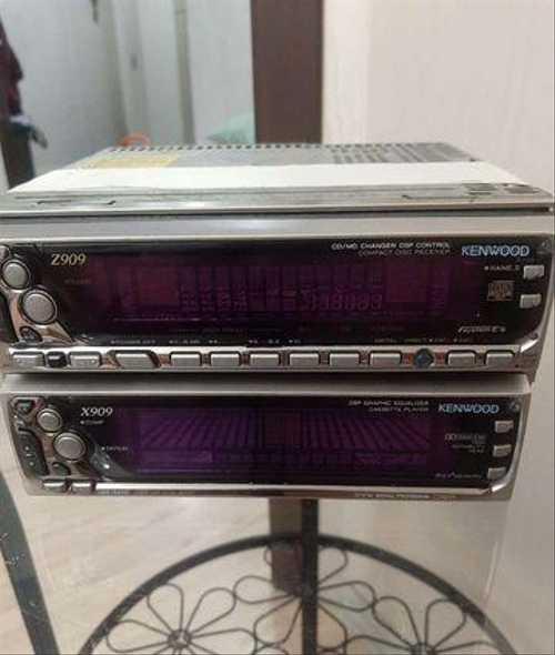 Магнитолла 2х компонентная kenwood 2din