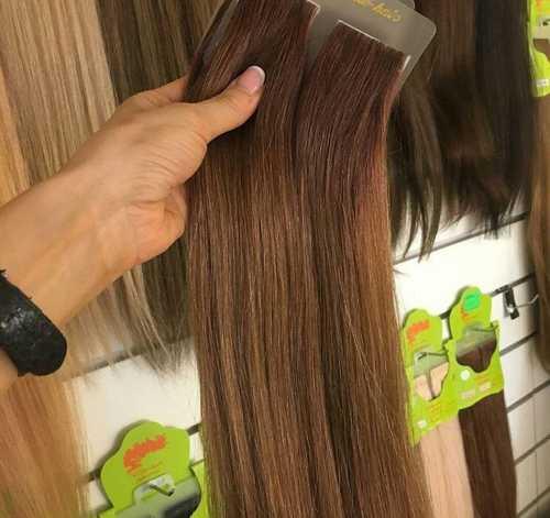 Наращивание лент с имитацией роста волос