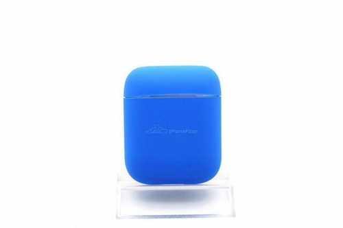 Чехол AirPods Silicon Case- Blue