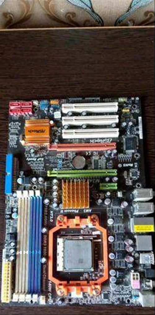 Материнская плата с процессором Asrock m3a770de