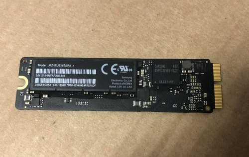 SSD Samsung 256gb Macbook MZ-JPU256T/0A6
