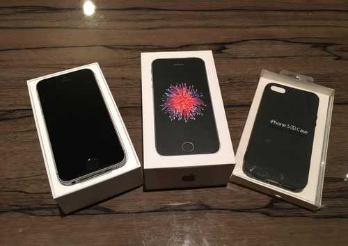 Новый iPhone 5 SE 64Gb рст Space gray