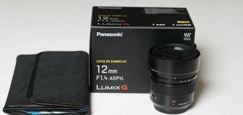 Panasonic Leica DG Summilux 12mm F 1.4 (H-X012)