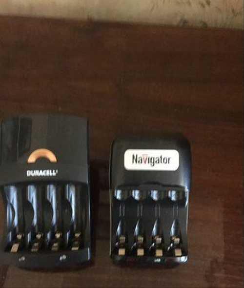 Зарядные устройства Navigator и Duracell. торг