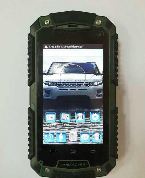 Защищенный телефон Land Rover