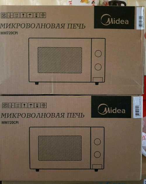 Новая микроволновая печь Midea